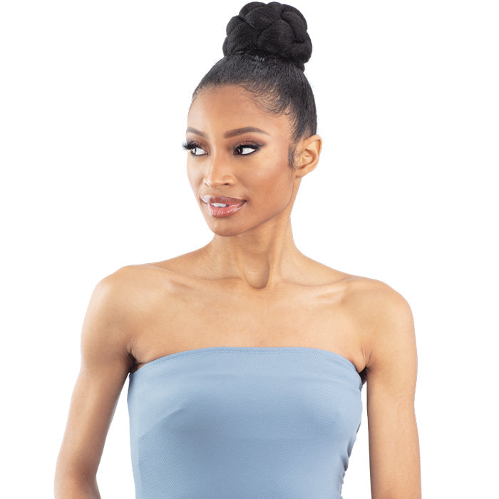 Equal Updo Bun - BRAIDED UPDO – THE HAIR DEPOT
