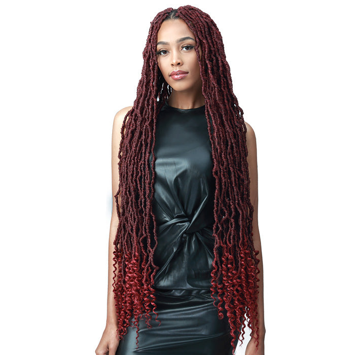 Bobbi Boss Pre-Looped Crochet Braid NU LOCS - CURLY TIPS 36" 2X – THE ...