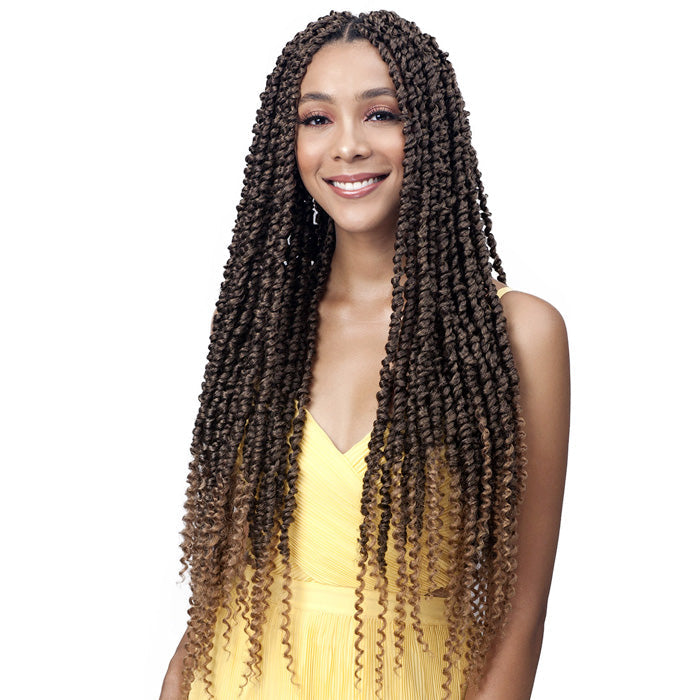 Bobbi Boss Pre-Looped Crochet Braid - NU LOCS SPRING TWIST 2X 26" – THE ...